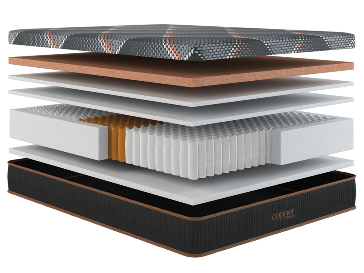 Copper Hybrid Cushion Firm Eurotop – Spring Air